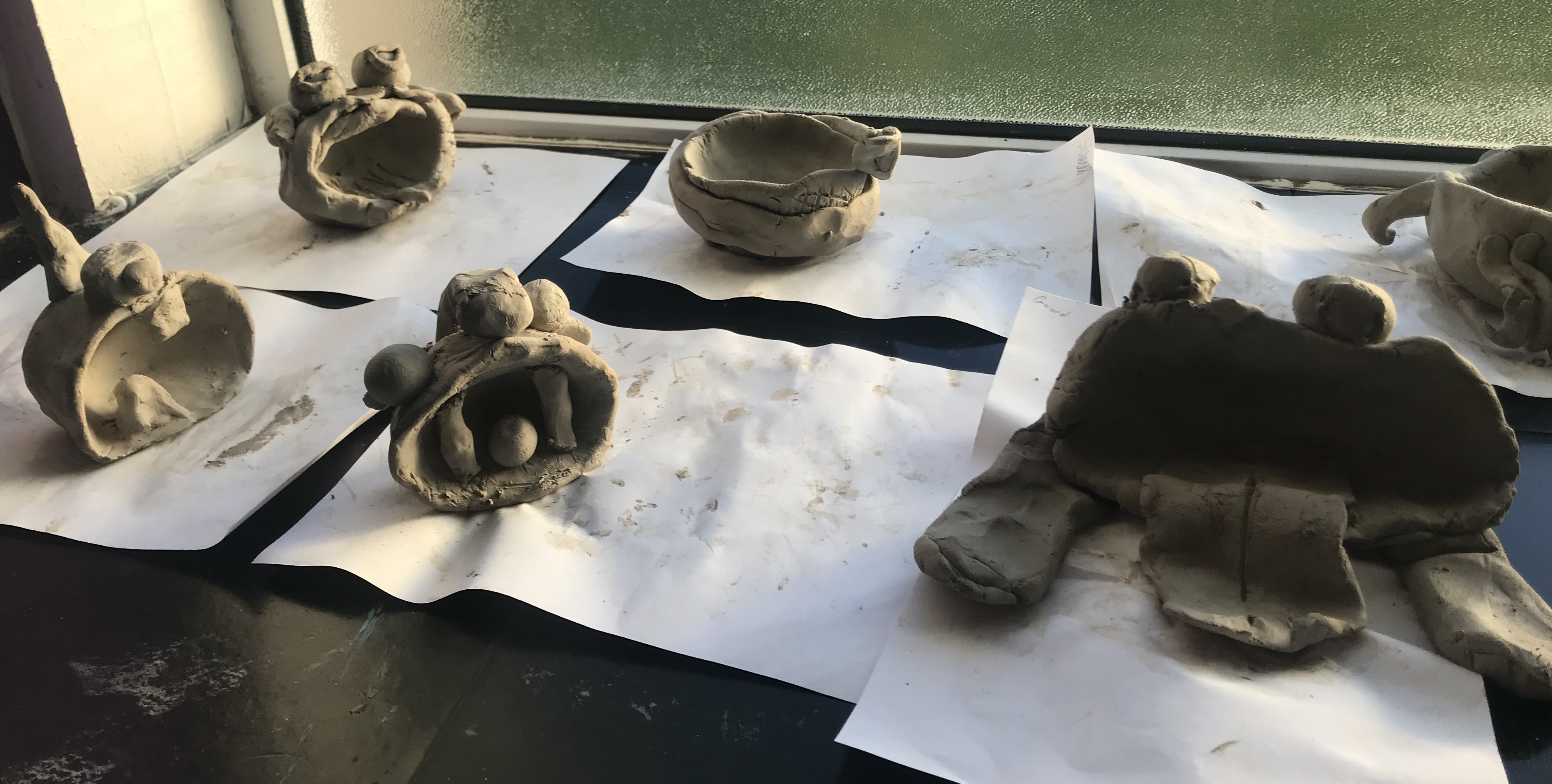 Clay Art in 5th Class | St Mary's Primary School