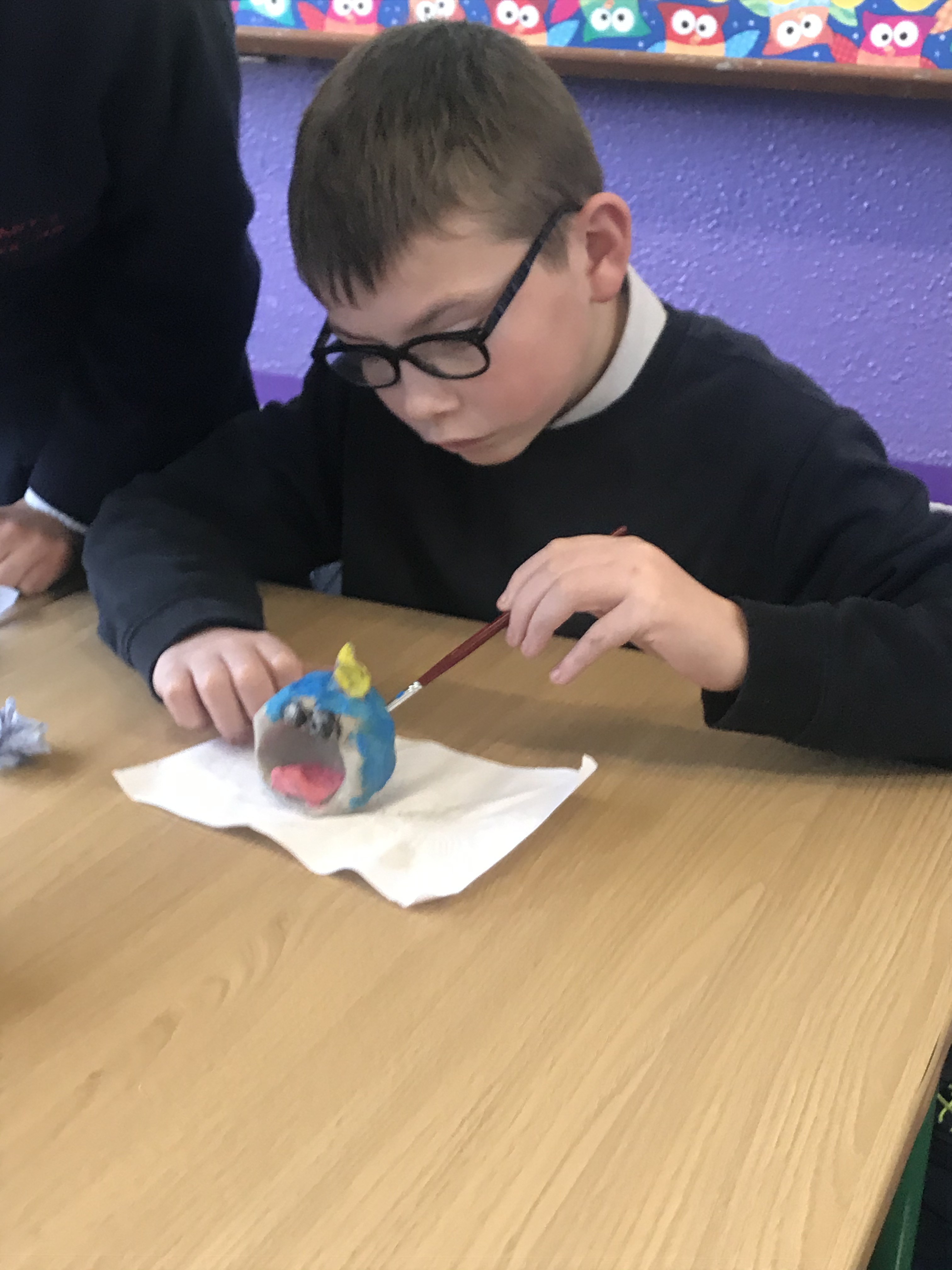 Clay Art in 5th Class | St Mary's Primary School
